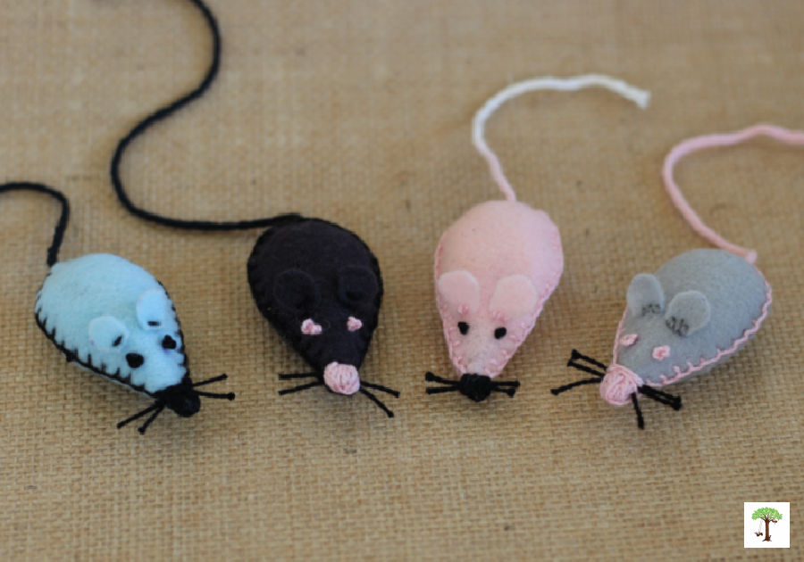 Printable Mouse Sewing Pattern