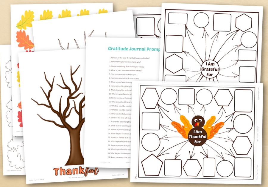 Gratitude Journal Prompts Printable